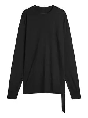 Rick Owens Level Long Sleeve Shirt Black