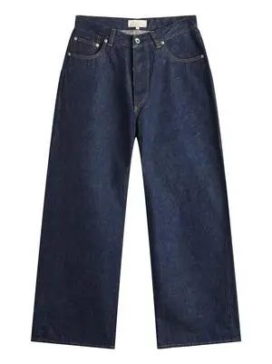 Studio Nicholson Wide Leg Jean - Indigo Wash