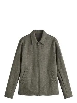 Rick Owens Brad Wool Jacket - Bosco