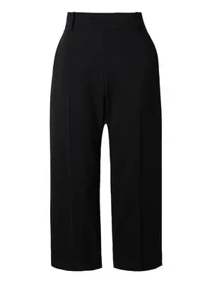 KHAITE Callen Crepe Straight-Leg Pants