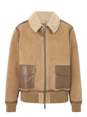 Ralph Lauren Morrison Shearling Jacket - Brown