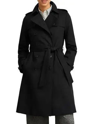 HOBBS LONDON Petite Skylar Trench Coat - Black