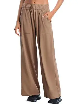 Beyond Yoga Easy Wide Leg Pants - Khaki
