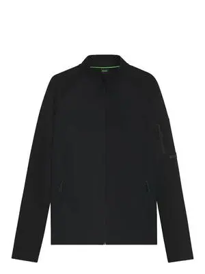 BOSS Zip-up Track Jacket - Black