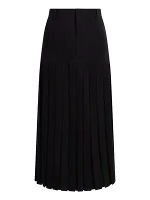 Cinq À Sept Pleated Panel Skirt - Black