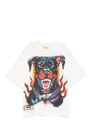 PDF Graphic-print T-shirt - White