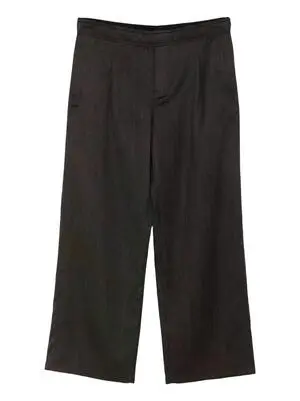 Our Legacy Pleated-front Trousers - Brown