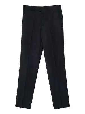 LARDINI Wool Tailored Trousers - Blue
