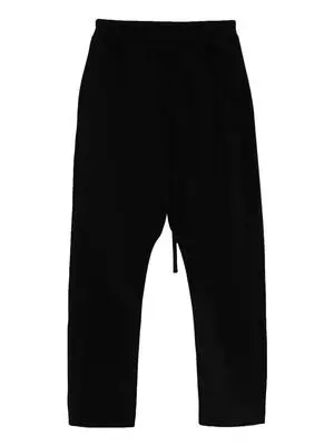 THOM KROM Drawstring Track Pants - Black