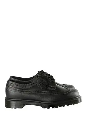 Dr. Martens Leather Derby Shoes - Black