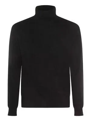 Malo Turtleneck Sweater - Black