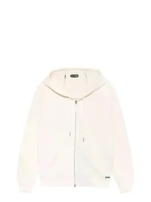 TOM FORD Zip-up Hoodie - Neutrals