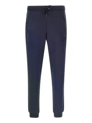 Emporio Armani Elasticated-waist Track Pants - Blue