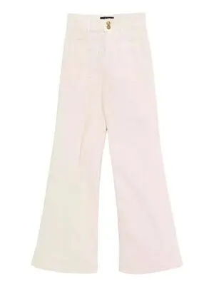 Seafarer Corduroy Flared Trousers - Neutrals