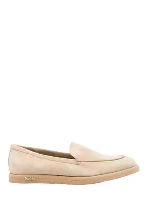 Max Mara Suede Loafers - Brown