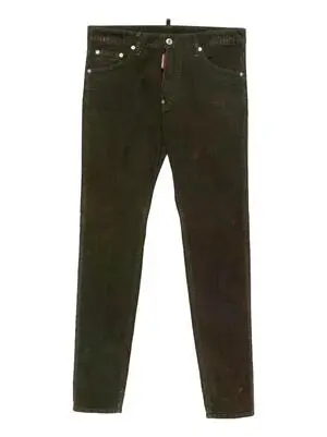 Dsquared2 Slim-fit Corduroy Jeans - Green