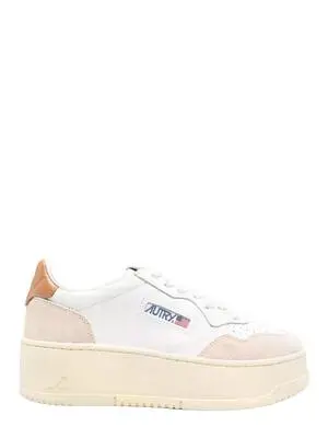 AUTRY Medalist Platform Sneakers - White
