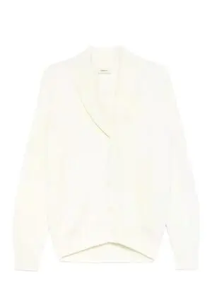 Barena Venezia Ribbed Shawl-collar Cardigan - Neutrals