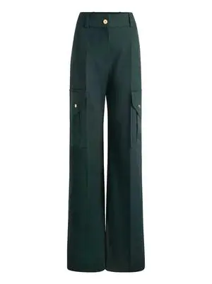 Patou Cargo Pocket Trousers - Green