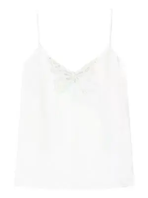 TWINSET Woven Top - White
