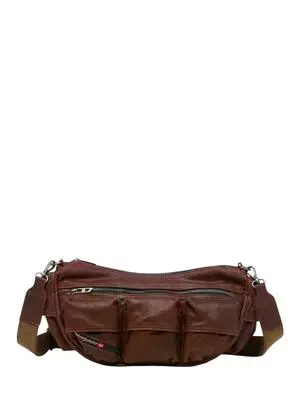 DIESEL Multi-pocket Shoulder Bag - Brown