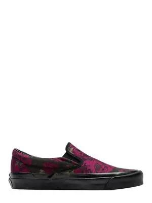 VANS Floral Slip-on Trainers - Black