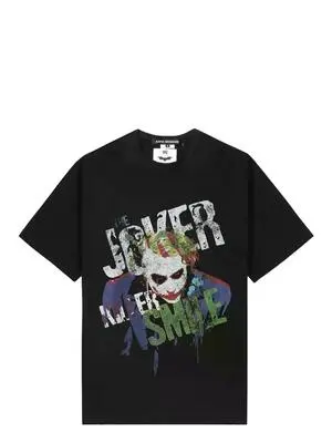 Junya Watanabe Graphic Cotton T-shirt - Black