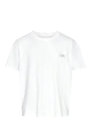 MAISON MARGIELA Numbers-patch T-shirt - White