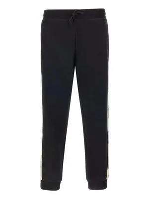 Emporio Armani Logo-tape Track Pants - Black