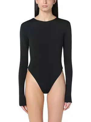 ENTIRE STUDIOS Long-sleeve Bodysuit - Black