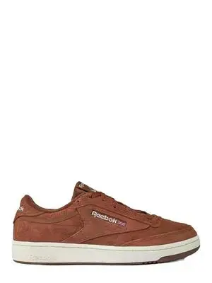 REEBOK Suede Low-top Club C Sneakers - Brown