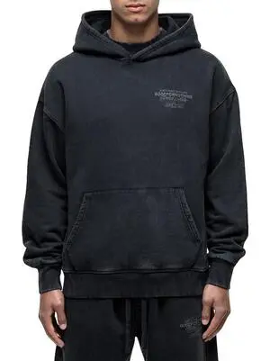 GOOD FOR NOTHING Vintage Washed Atelier Hoodie - Black