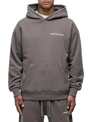GOOD FOR NOTHING Vintage Washed Oversized Hoodie - Taupe