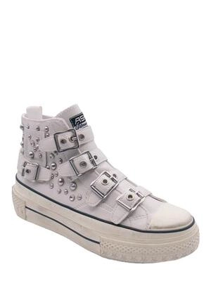 Ash Rainbow Studs Platform High-top Sneakers - Off White