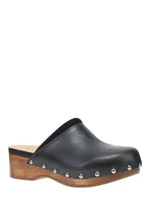 Dansko Andie Platform Mule - Black Calf