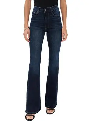 DL1961 Bridget Bootcut High-rise Instasculpt Jeans - Eastside (dl Airbrushed)