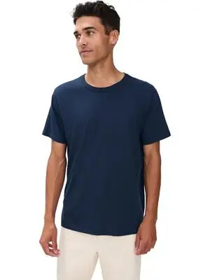 Marine Layer Signature Crew Tee - True Navy