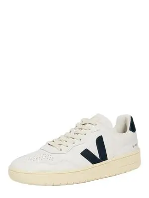 VEJA V-90 Leather Sneakers - Extra-white/nautico
