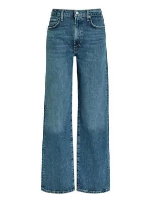 AGOLDE Harper Straight-leg Jeans - Dark Blue