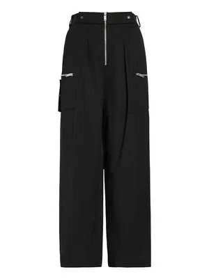 3.1 PHILLIP LIM Wide-Leg Cotton-Blend Trousers