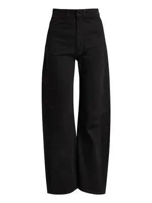 LEMAIRE Barrel-leg Jeans - Black