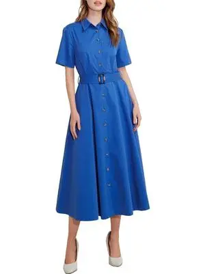FREEMARKET A-line Shirtdress - Blue