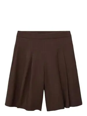 Mango Bermuda Shorts - Chocolate