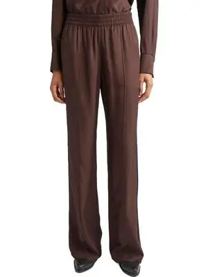 GOLDEN GOOSE Journey Fluid Track Pants - Coffee Bean
