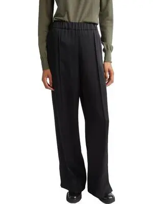 JIL SANDER Relaxed Fit Track Pants - Black