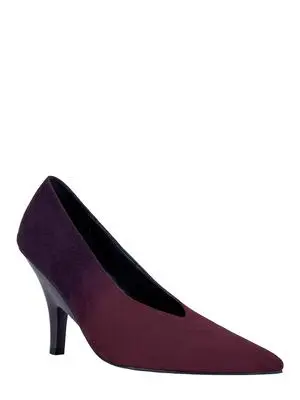 AZALEA WANG Oceana Pointed Toe Pump - Purple