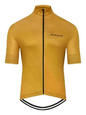 Cafe Du Cycliste Polka-dot Print Short-sleeve T-shirt - Yellow