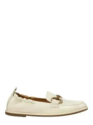 Marc O'polo Alva Chain-link Detail Loafers - Neutrals