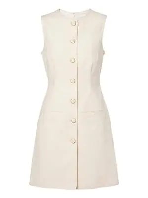 Veronica Beard Whistler Mini Dress - White