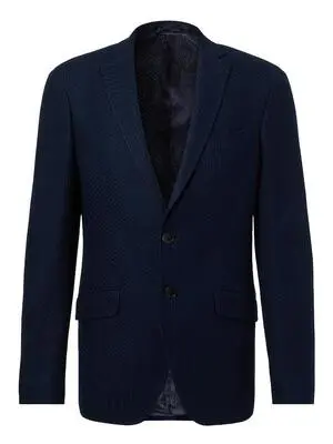 Etro Cotton Jersey Blazer - Blue